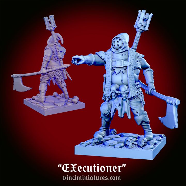 3D Printable EXECUTIONER by vinciminiatures